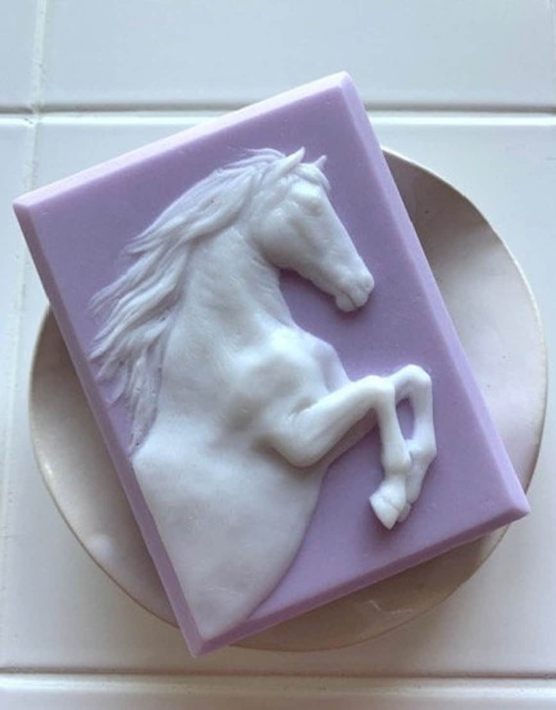 Rearing Horse Glycerin Soap Handmade Soap Equestrian Soap - Etsy