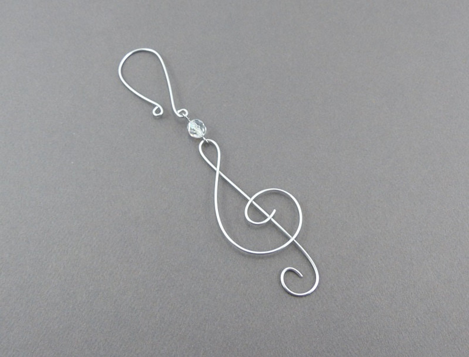 Treble Clef Christmas Tree Ornament Hangers Wire Christmas - Etsy Canada