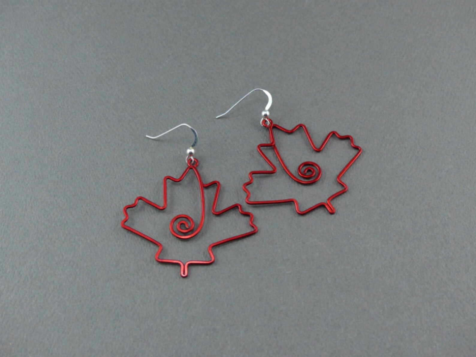Canadian Maple Leaf Earrings Sterling Silver Earrings - Etsy Canada