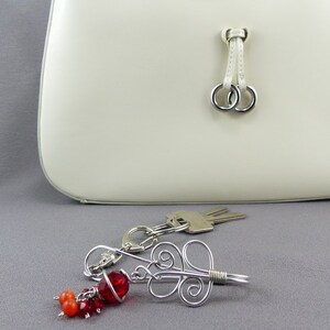 Key Finder Keychain Purse Charm With Detachable Key Ring Purse ...
