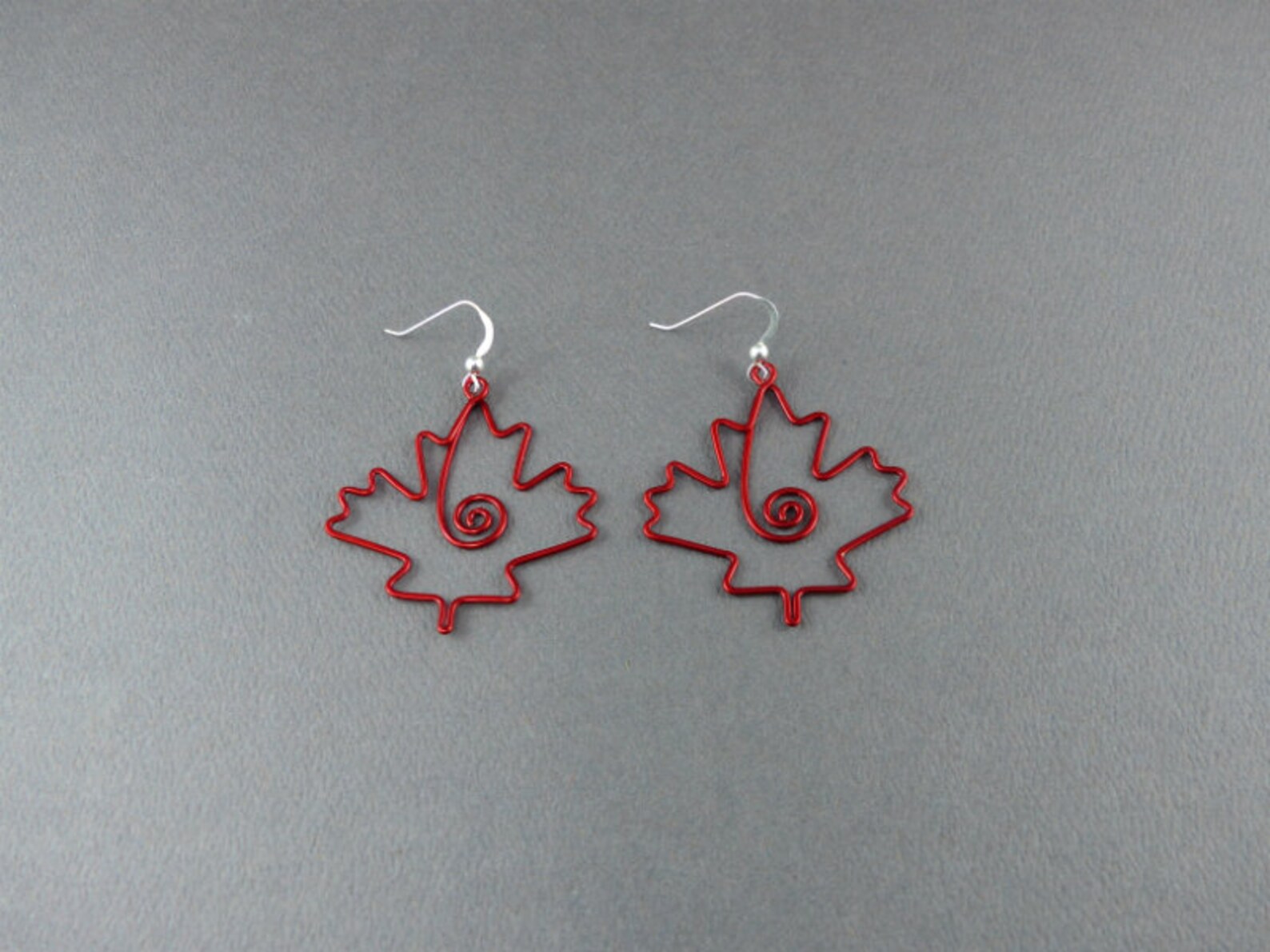 Canadian Maple Leaf Earrings Sterling Silver Earrings - Etsy Canada