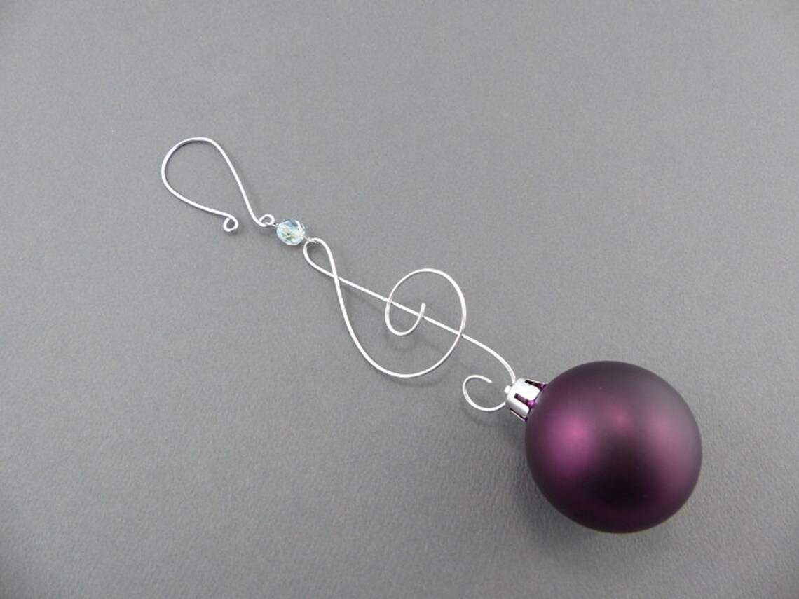 Treble Clef Christmas Tree Ornament Hangers Wire Christmas - Etsy Canada