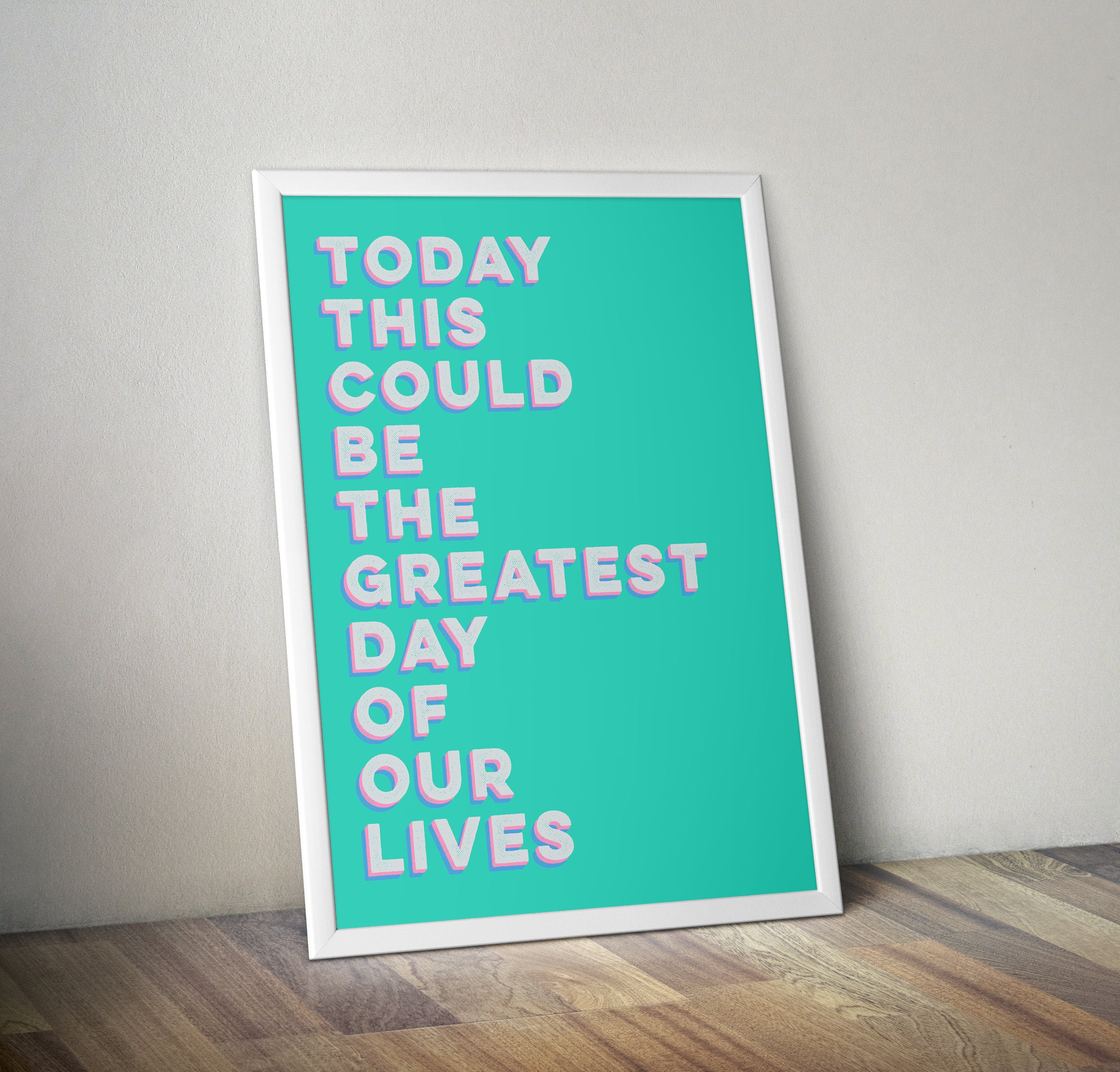 Take That Greatest Day Limited Edition A2 Giclee Print - Etsy