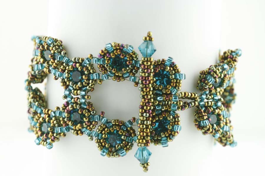 Beading Tutorial Honeycomb Bracelet - Etsy