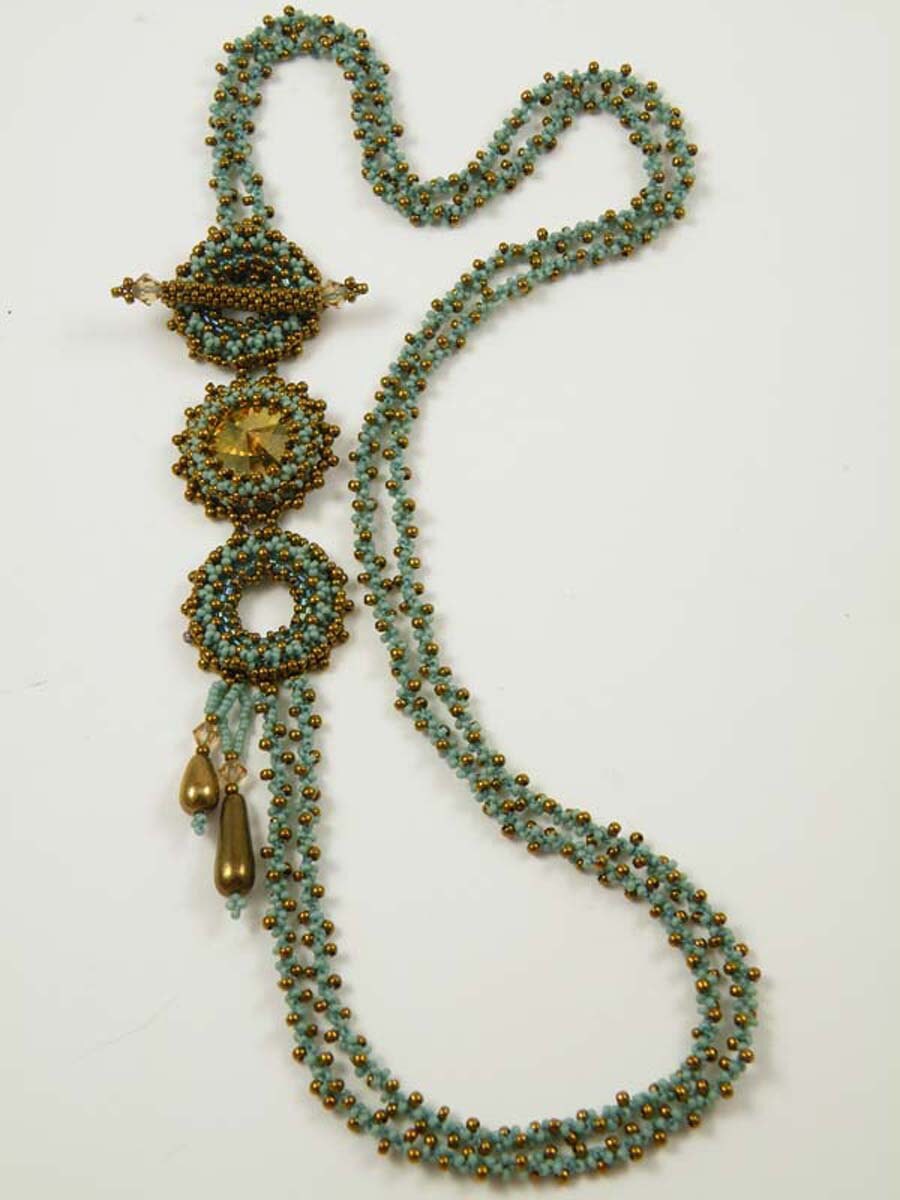 Beading Tutorial - on the Side Necklace - Etsy