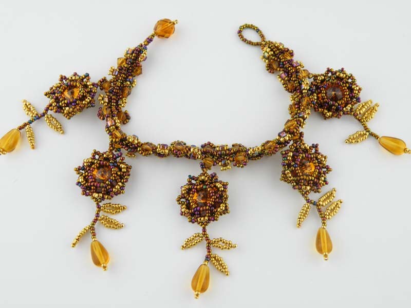 Beading Tutorial Spring Fling Bracelet - Etsy