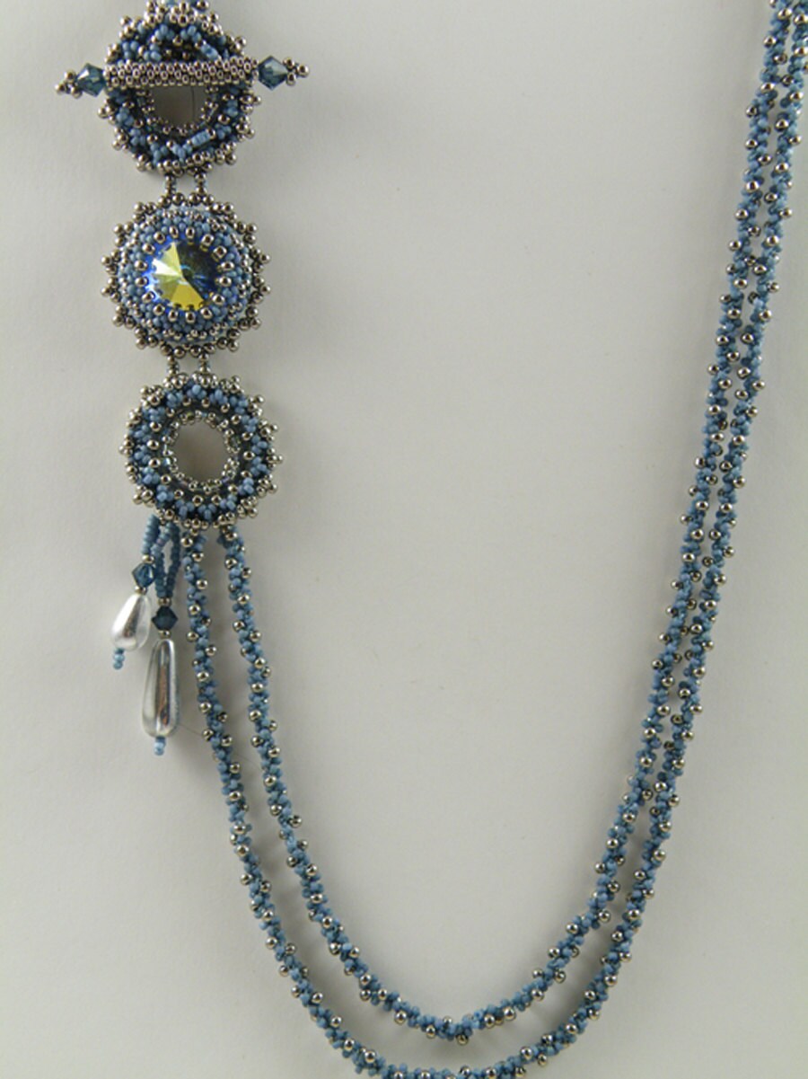 Beading Tutorial - on the Side Necklace - Etsy