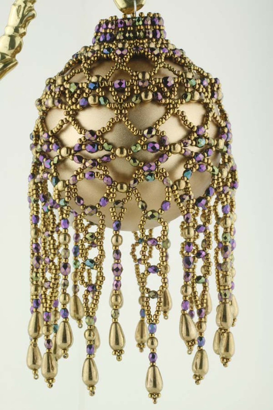 Beading Tutorial - Victorian Ornament - Etsy