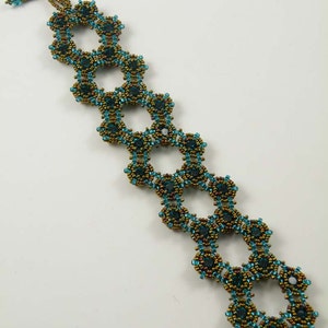 Beading Tutorial - Honeycomb Bracelet - Etsy