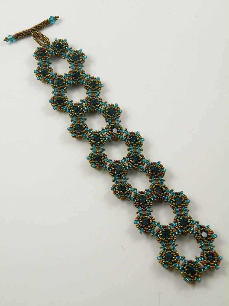 Beading Tutorial - Honeycomb Bracelet - Etsy