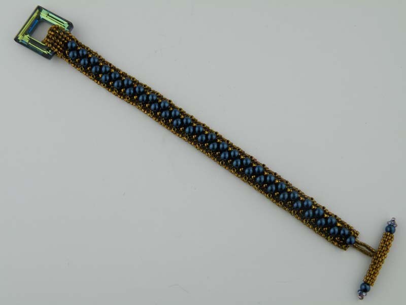Beading Tutorial Toggle Bracelet - Etsy