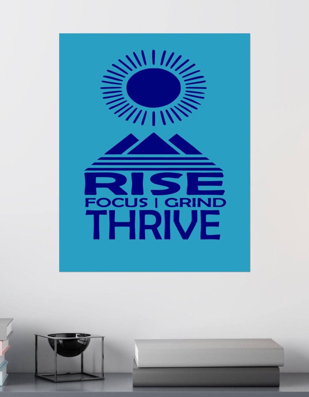 Motivational Matte Vertical Posters, Modern Minimalist Wall Art, Gift ...