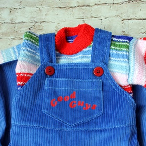 Corduroy Overall and Sweater Chucky Doll, Good Guys, Chucky Costume ...