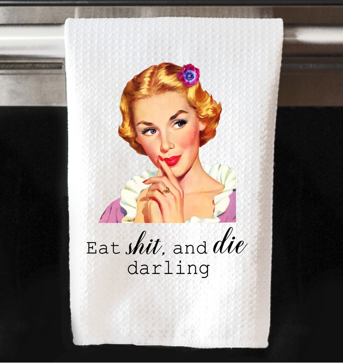 Kitchen and Dine Funny Tea Towels Housewarming Gift Kitchen - Etsy