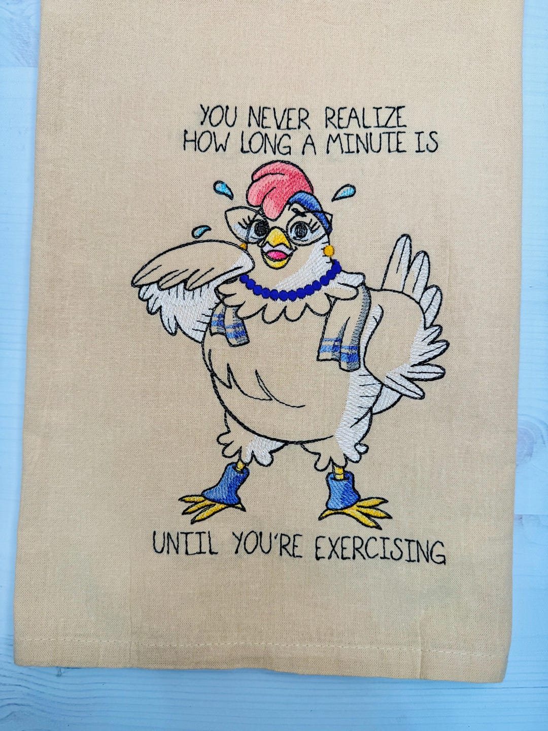 You Never Realize How Long a Minute is Until You're Exercising Chicken ...