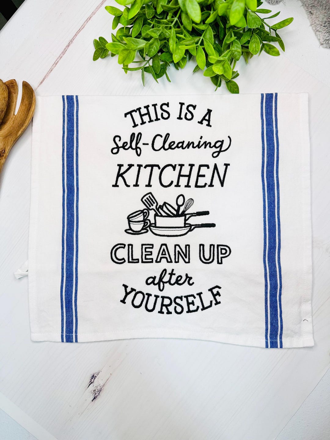 This is a Self-cleaning Kitchen Clean up After Yourself | Gift for Her ...