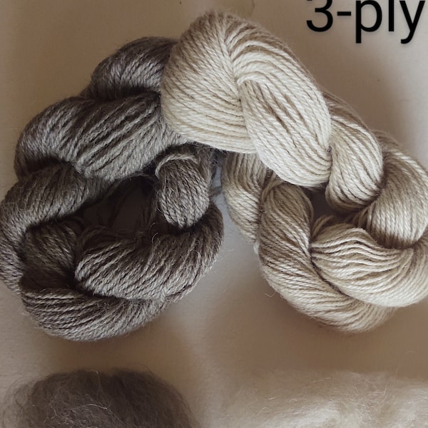 3 Ply Yarn - Etsy
