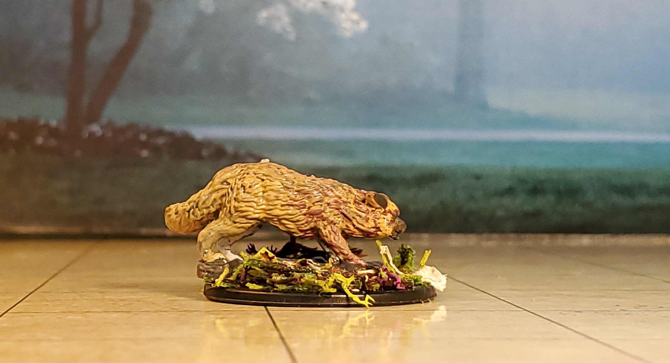 Dungeons and Dragons Fox Familiar Miniature - Etsy