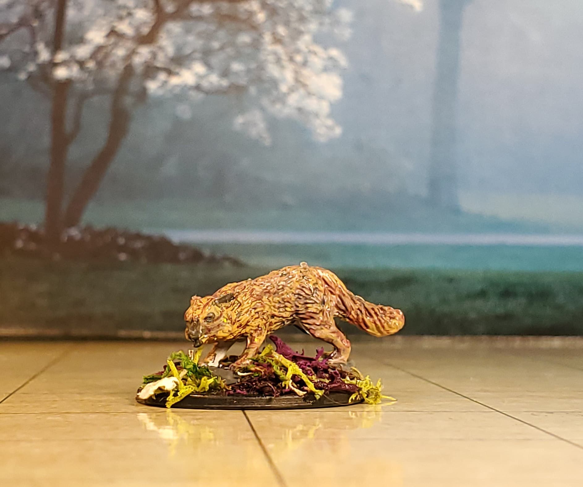 Dungeons and Dragons Fox Familiar Miniature - Etsy