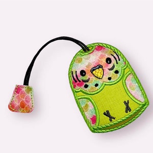 Budgie Key Sleeve 4 X 4 ITH DIGITAL FILE for Embroidery Machines Only ...