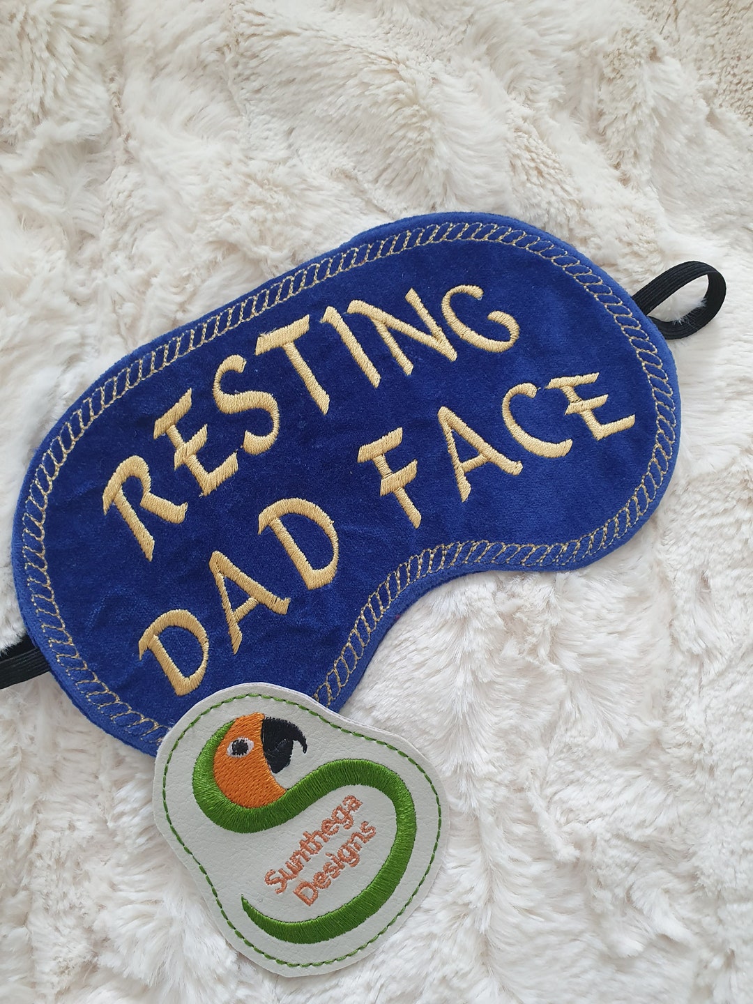 Rest Dad Face Sleep Mask 5 X 7 ITH DIGITAL FILE Only for Embroidery ...
