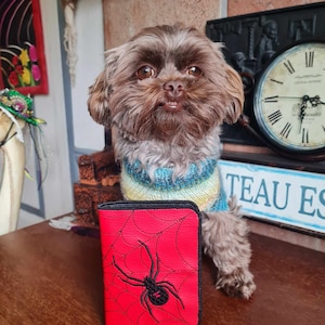 Cobweb Bi Fold Wallet 6 X 10 ITH DIGITAL FILE for Embroidery Machines ...