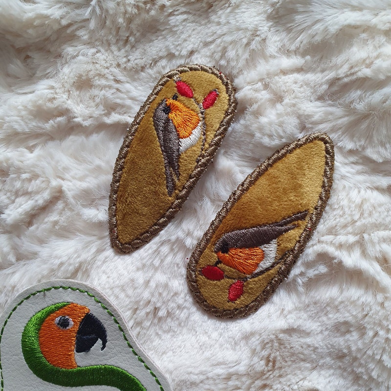 Bird Hair Clip - Etsy