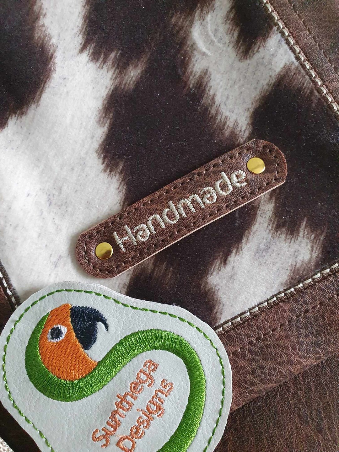 Handmade Tag 4 X 4 ITH DIGITAL FILE Only for Embroidery Machines Bag ...