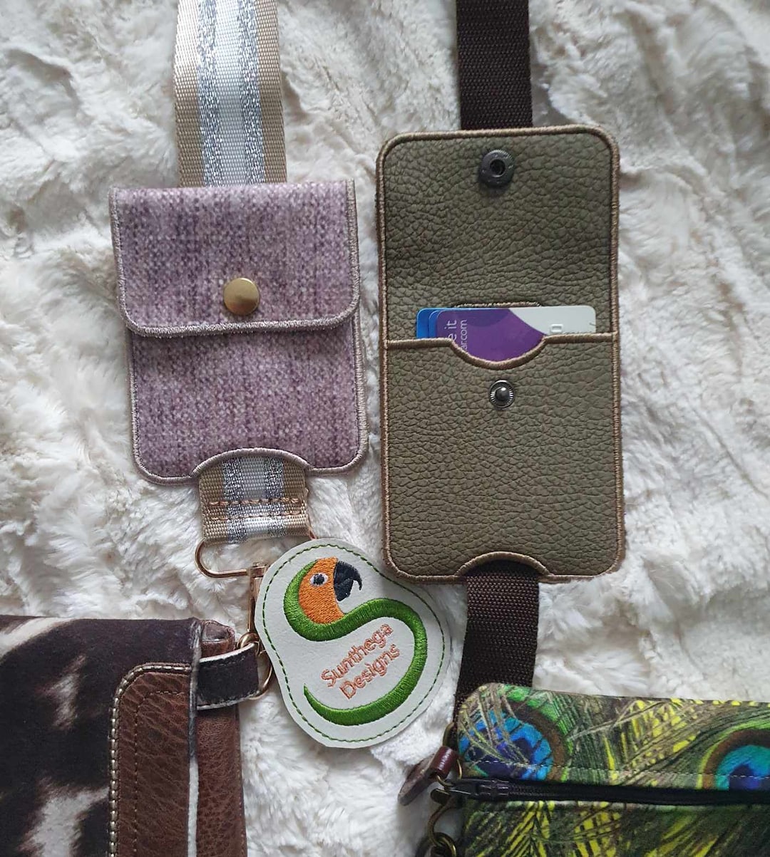 Strap Card Holder 5 X 7 for Straps With Width 25mm and 38-40 Mm ITH ...