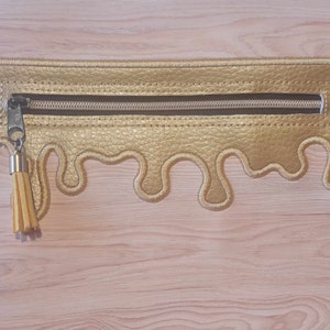 Paint Drip Zipper Overlay 3 Sizes ITH DIGITAL FILE for Embroidery ...