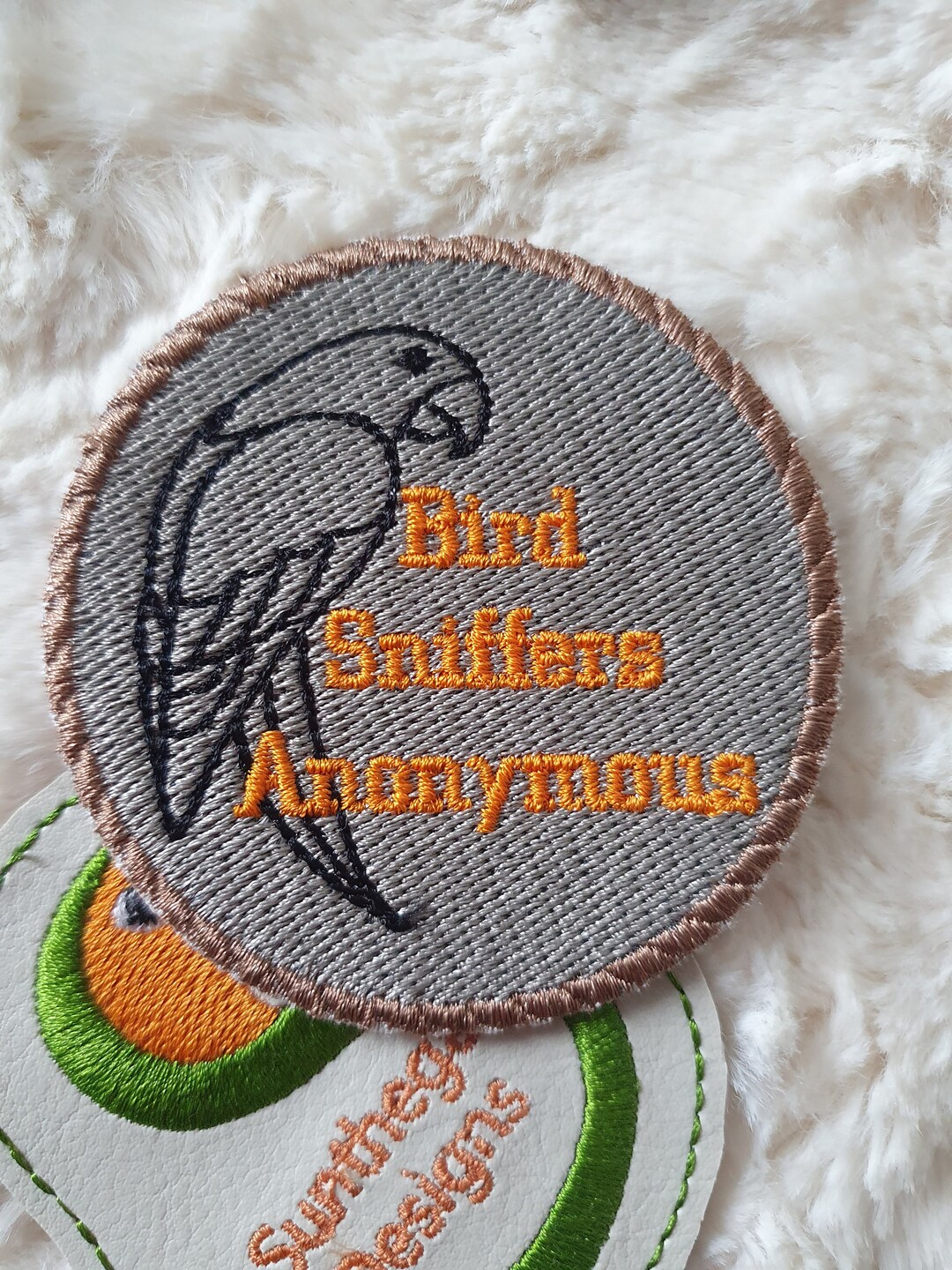 Bird Sniffers Anonymous Patch 4 X 4 ITH DIGITAL FILE Only for ...