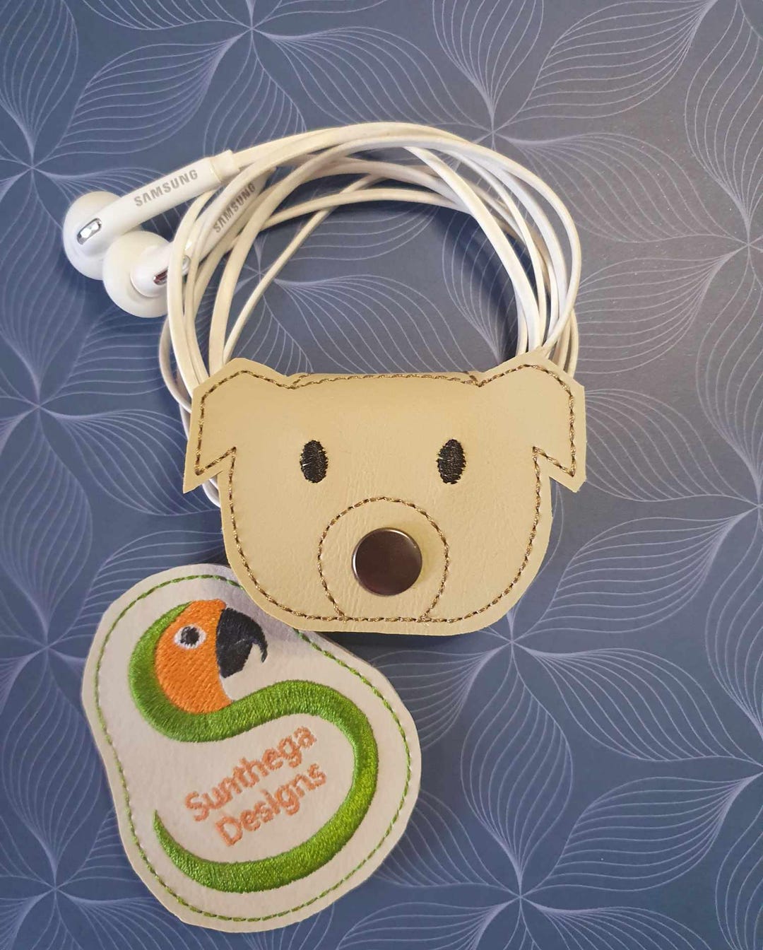 NF Dog Cord Wrap 4 X 4 and 5 X 7 Multi ITH DIGITAL File for Embroidery ...