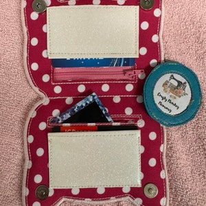 Pussy (cat) Purse Bi Fold Wallet 6 X 10 ITH DIGITAL FILE for Embroidery ...