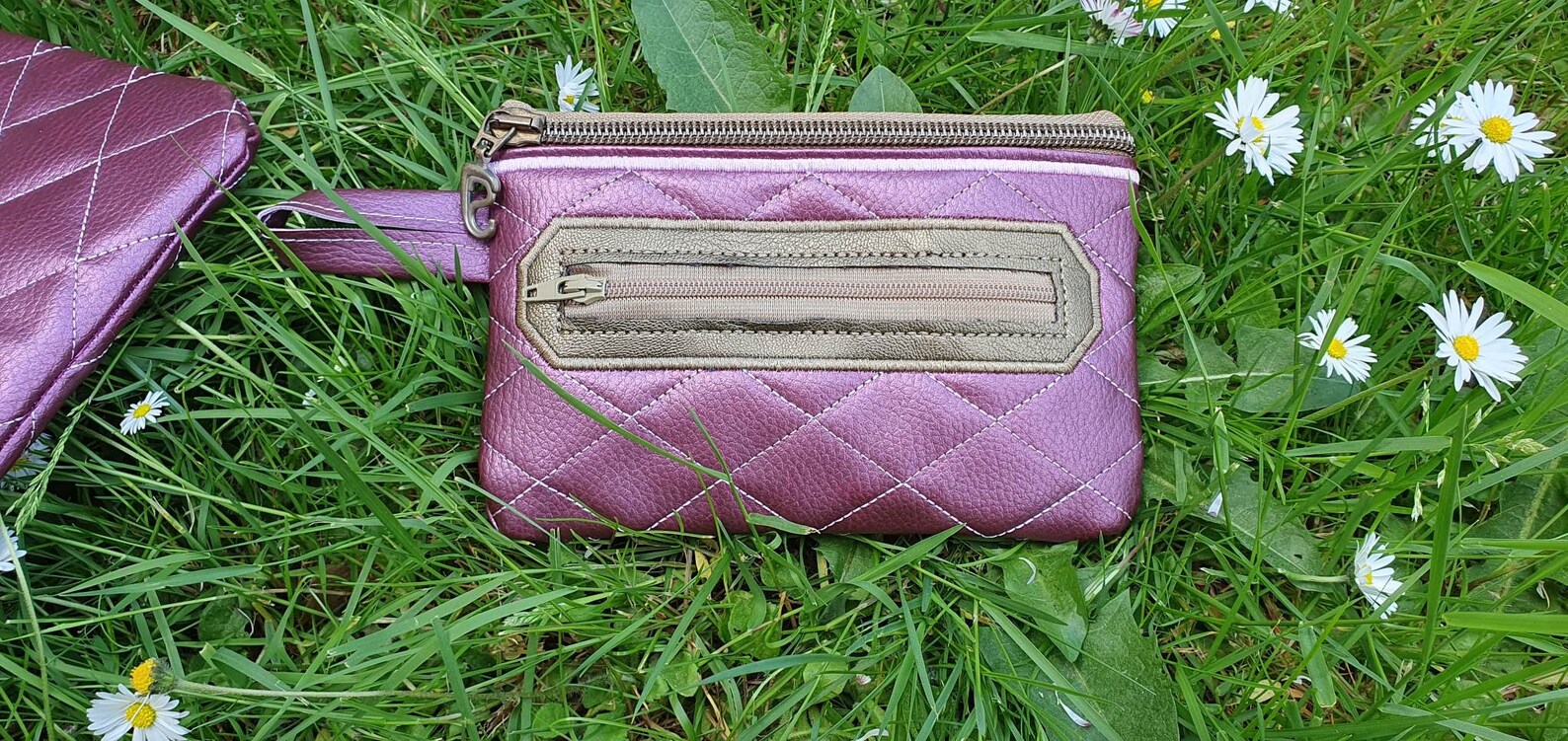Decorative Zip Pocket Bag5 X 7 ITH DIGITAL FILE Only for Embroidery ...