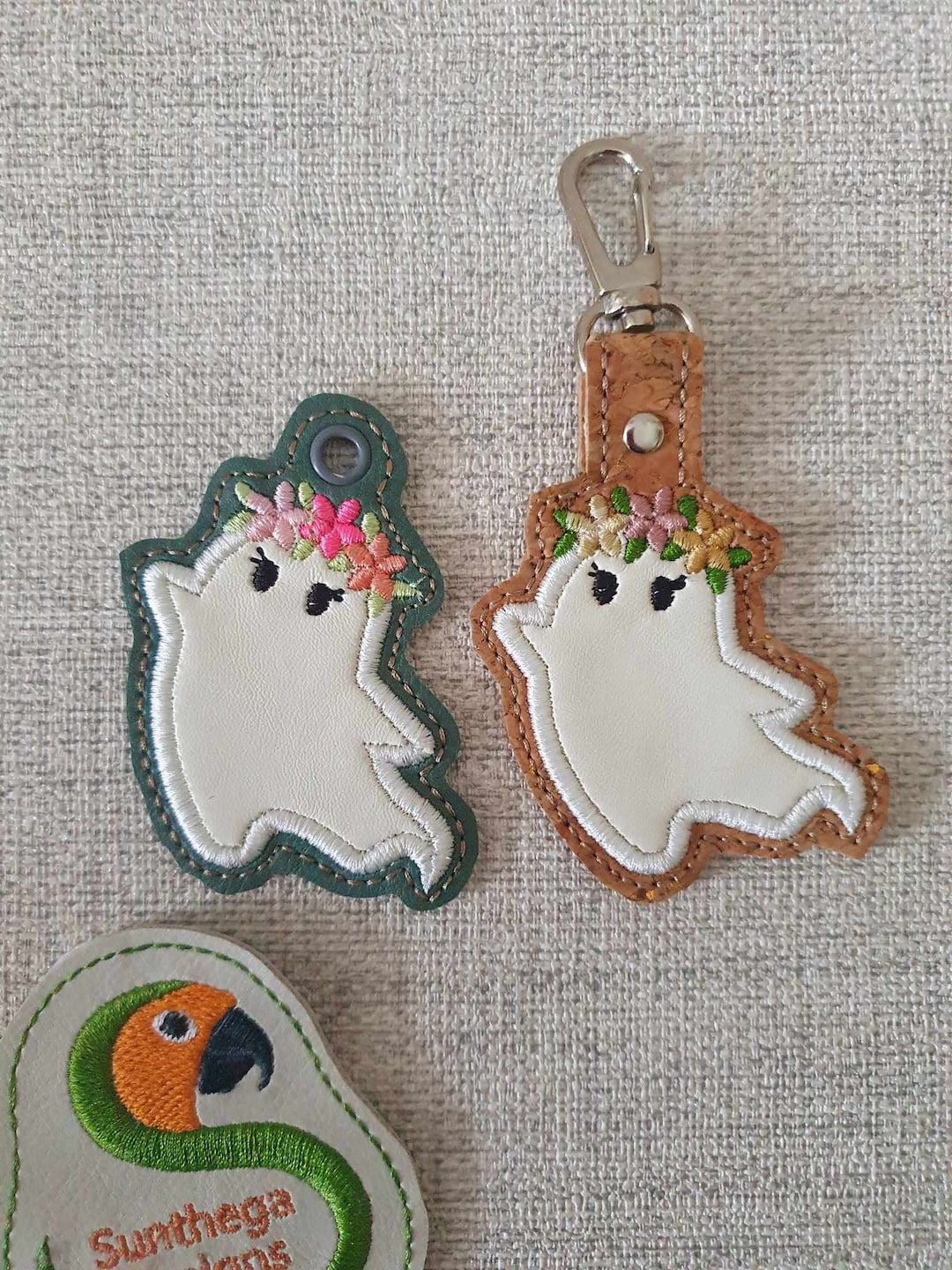 Ghost Flora Eyelet and Key Fob 4 X 4 ITH DIGITAL FILE Only for ...