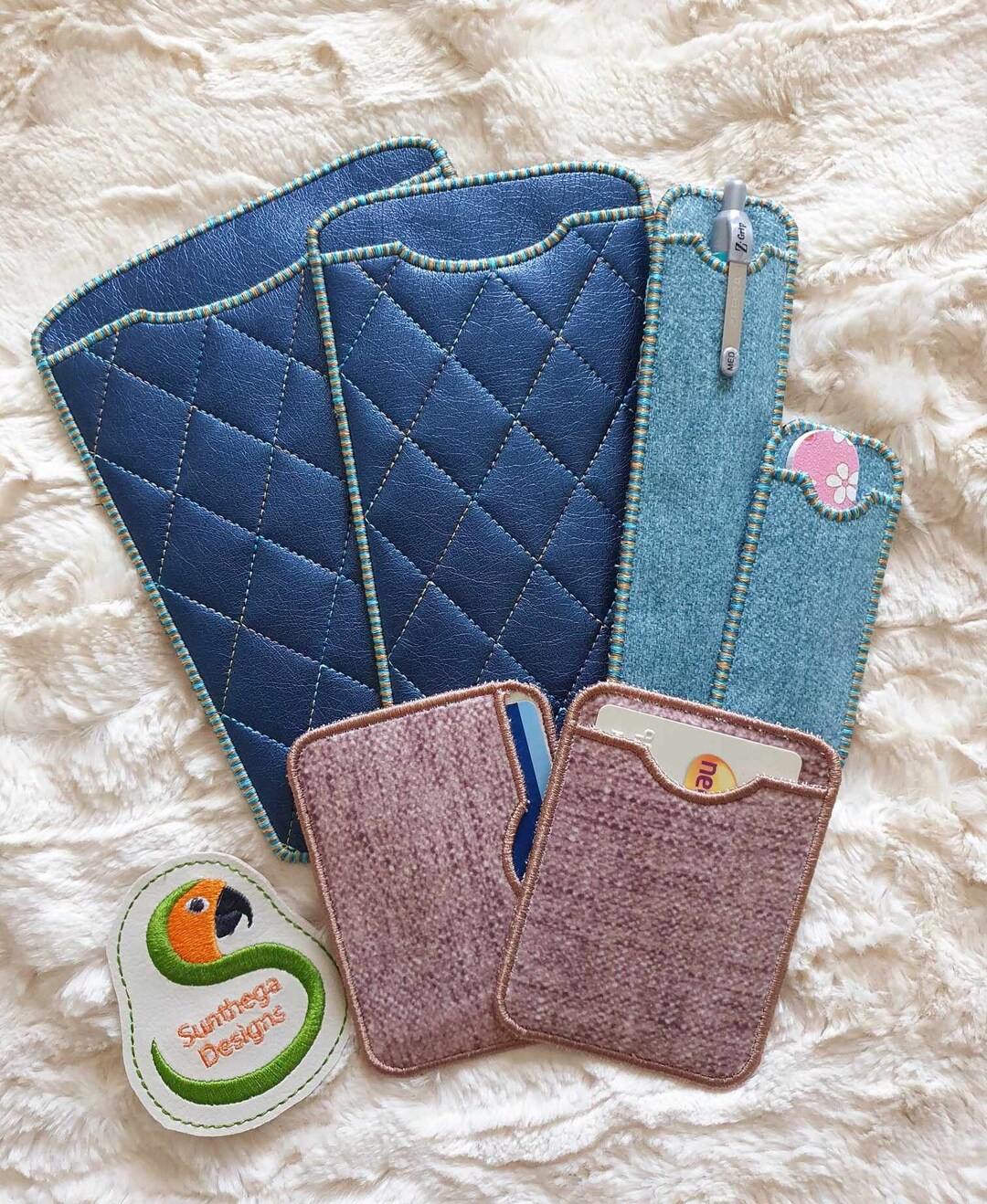 Glasses, Card, Nail File, Pen, Mobile Cases 4 X 4 and 5 X 7 ITH DIGITAL ...
