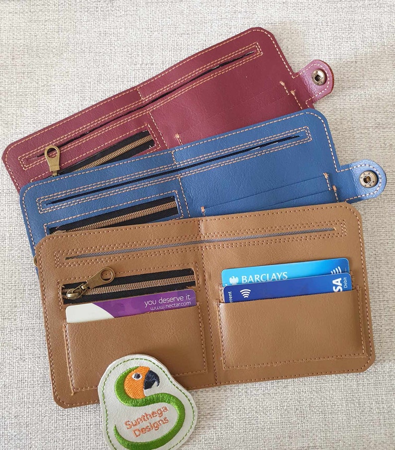 Horizontal Bi Fold Wallet With Tab and No Tab Options 6 X 10 ITH ...