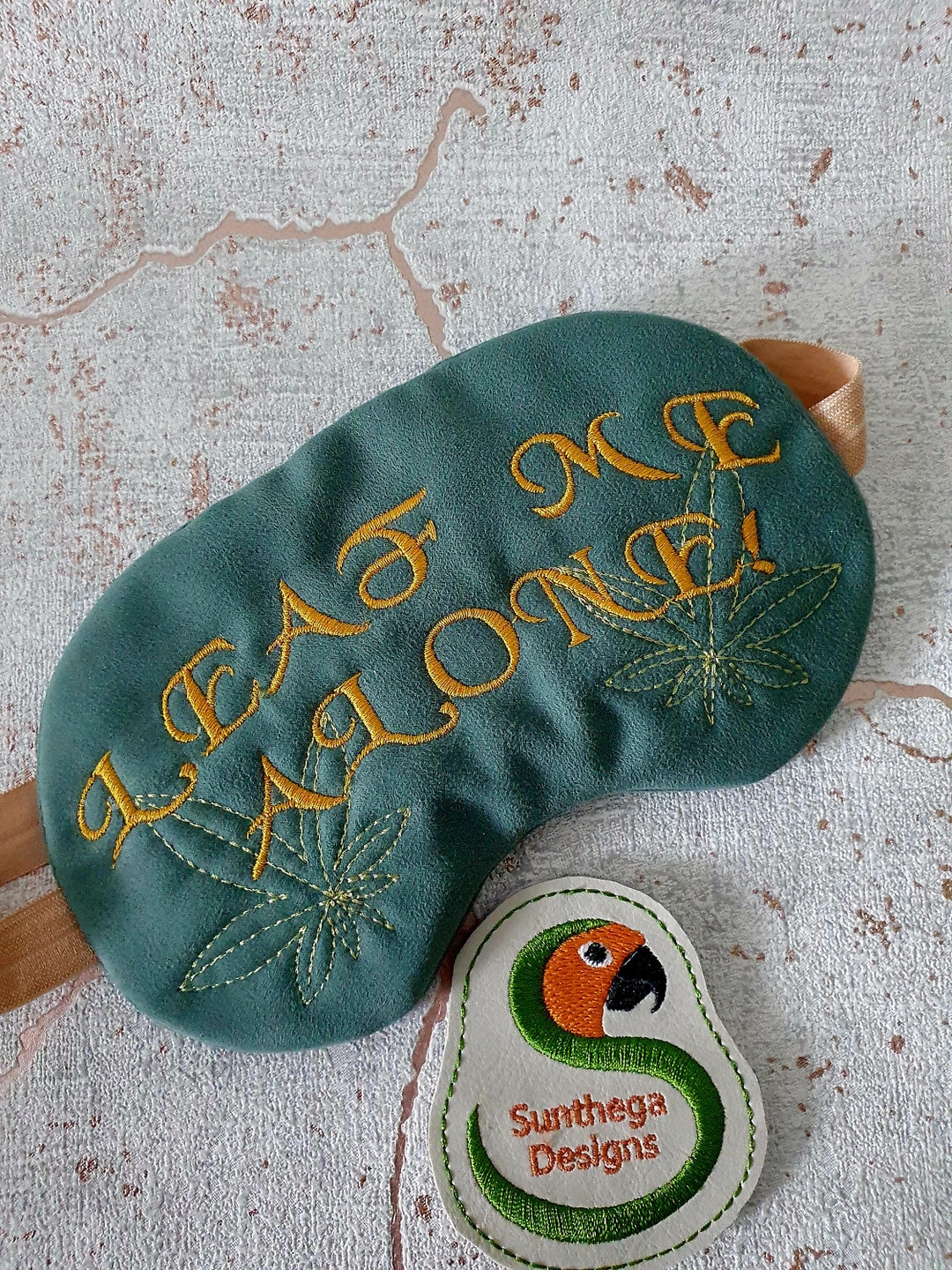 Leaf Me Alone Weed Sleep Mask 5 X 7 ITH DIGITAL FILE Only for ...