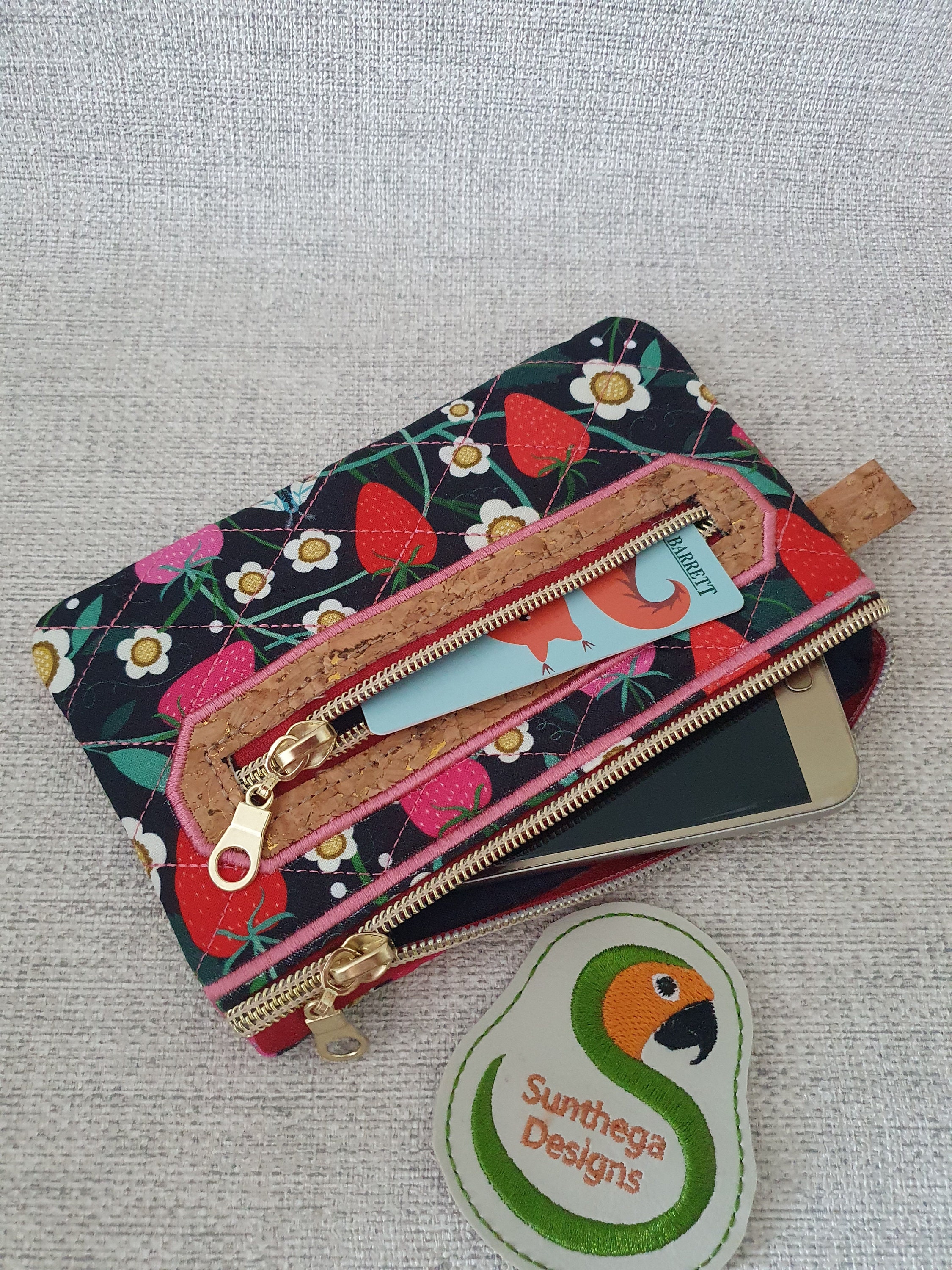 Decorative Zip Pocket Bag5 X 7 ITH DIGITAL FILE Only for Embroidery ...