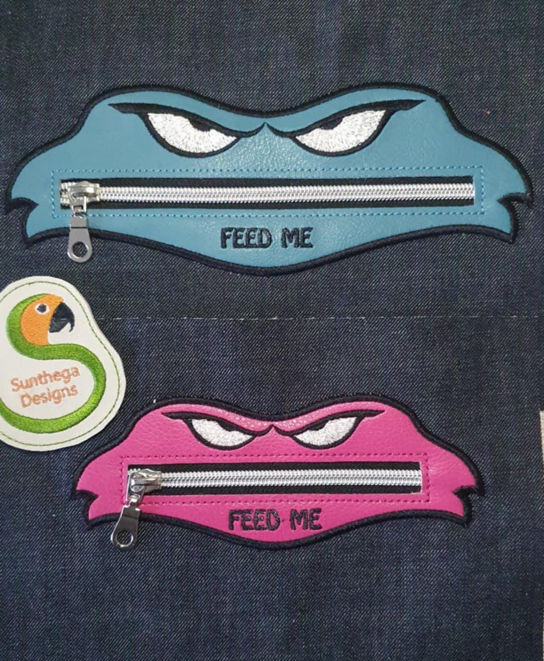 NF Monster Feed Me Overlay 5 X 7 and 6 X 10 ITH DIGITAL File for ...