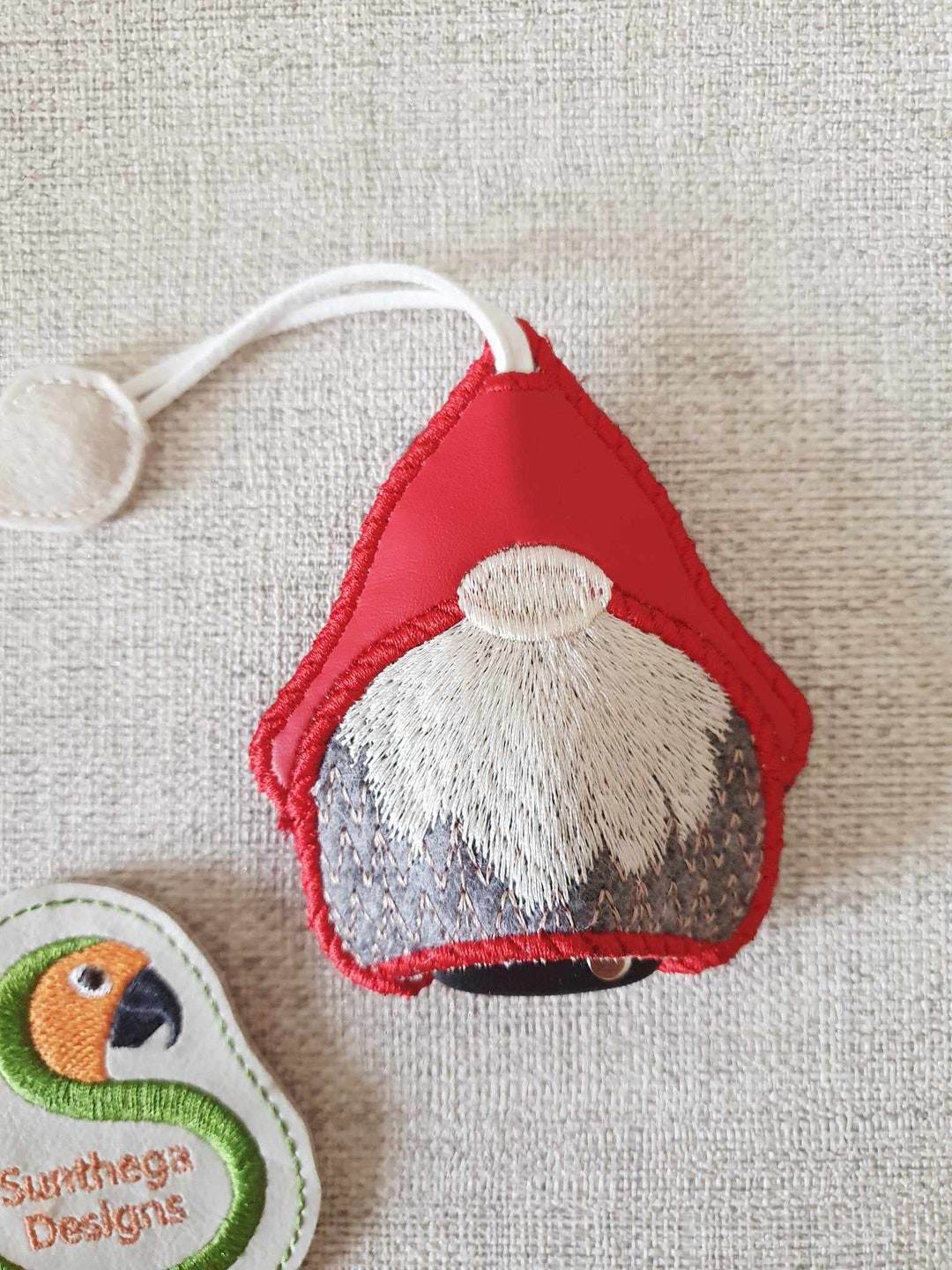 Gnome Key Sleeve 4 X 4 ITH DIGITAL FILE for Embroidery Machines Only - Etsy