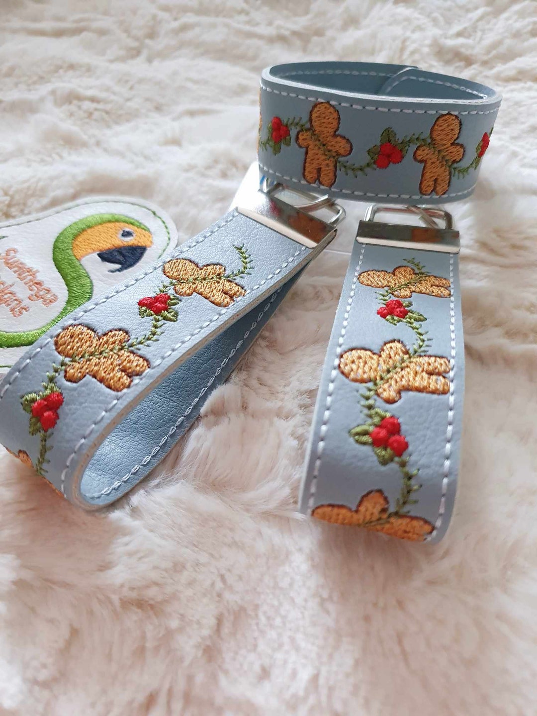 Gingerbread Men Bracelet 5 X 7 ITH DIGITAL FILE Only for Embroidery ...