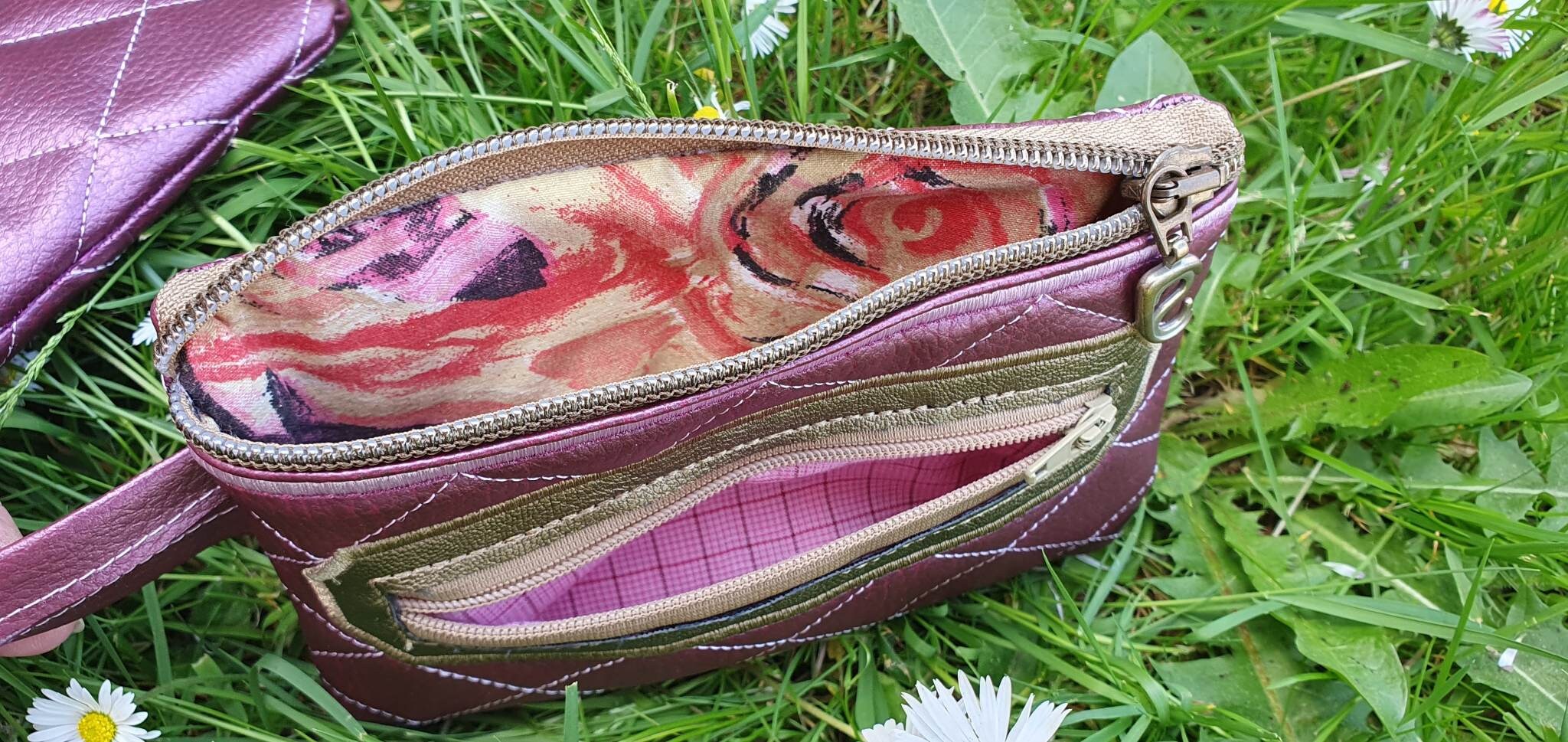 Decorative Zip Pocket Bag5 X 7 ITH DIGITAL FILE Only for Embroidery ...