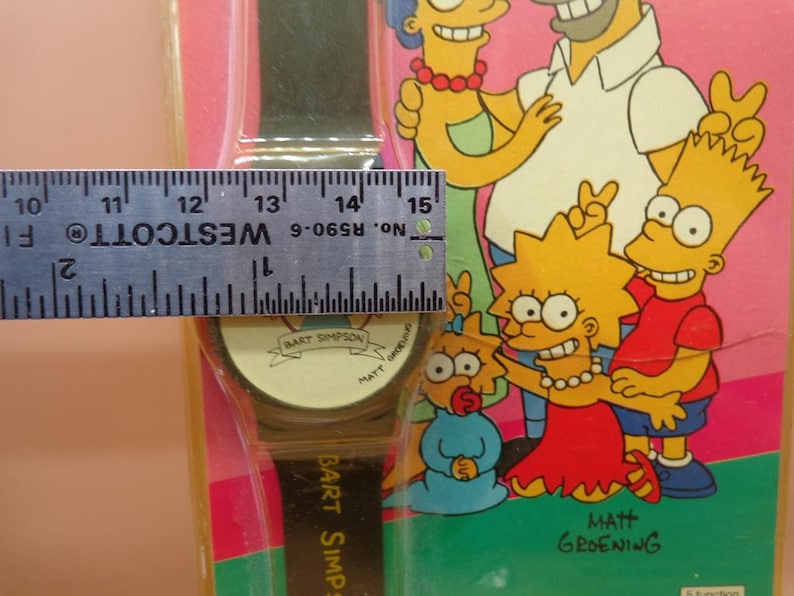 Vintage1990's the Simpsons Bart Simpsons Watch “don’t Have A Cow, Man ...