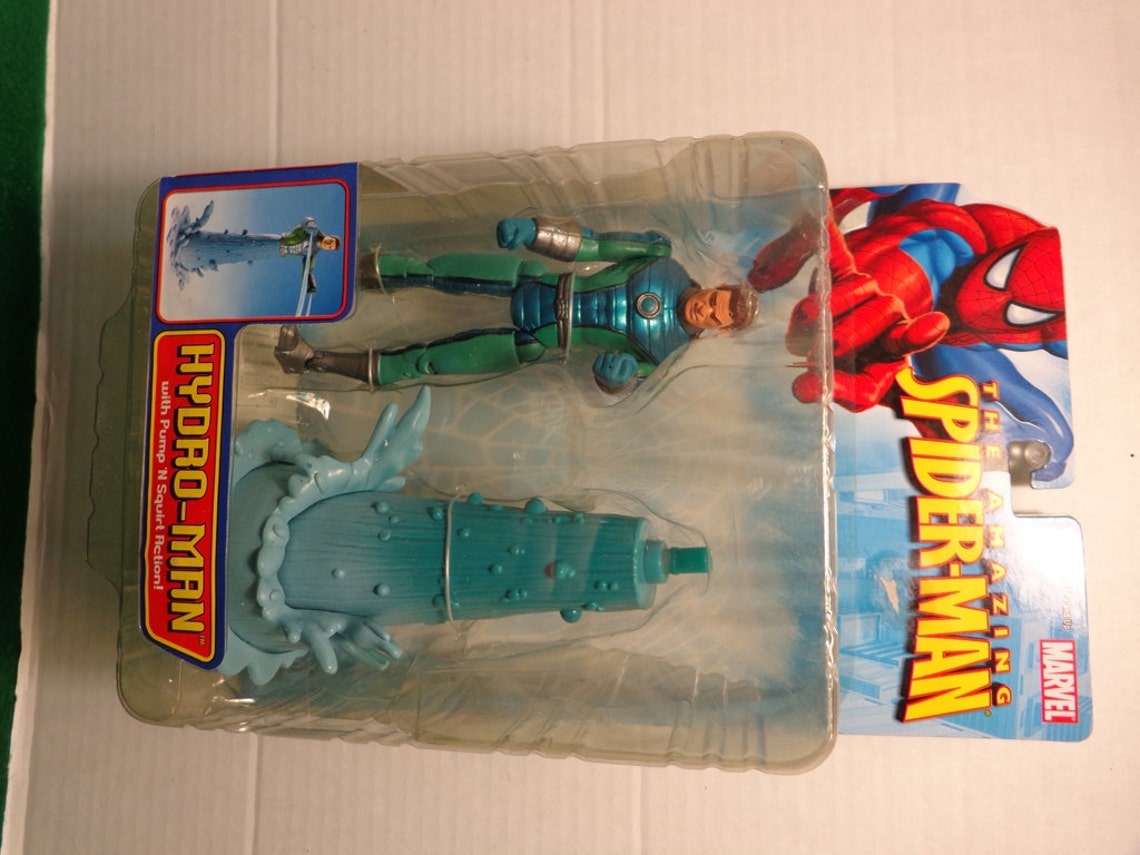 Marvel the Amazing Spider-man Hydro-man With Pump N Squirt Action! Toy ...