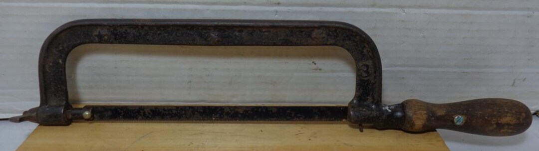 Vintage Cast Iron 8" (stars) Hacksaw / Wood Handle Early 1900's - Etsy