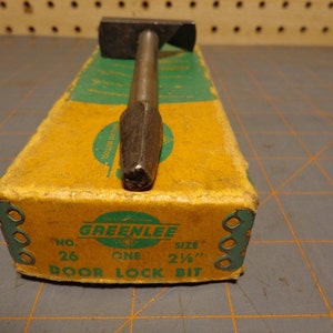 Vintage GREENLEE Tool Co. Fine Tools for Craftsmen No. 26 Size 2 1/8 ...