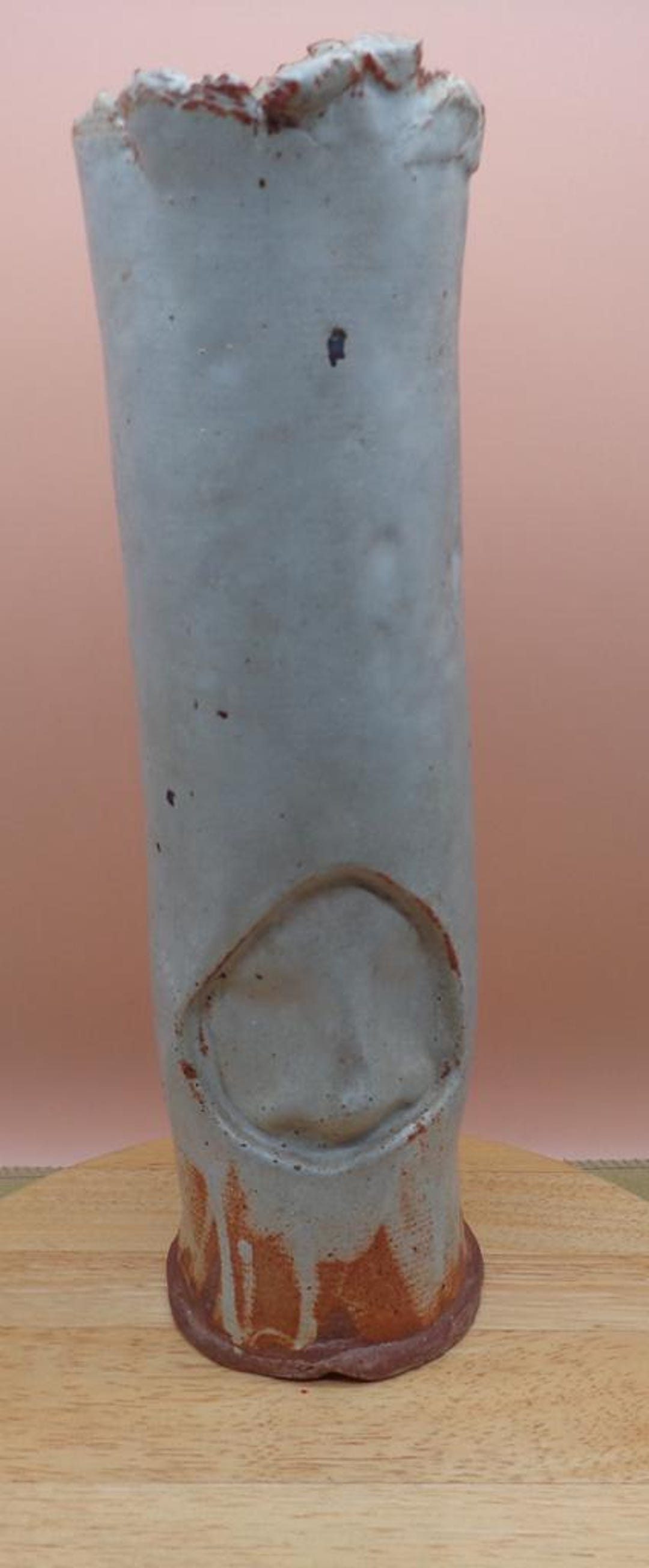 Vintage Rare Mesh Ceramic Birch Tree Branch Like With Face Vase - Etsy