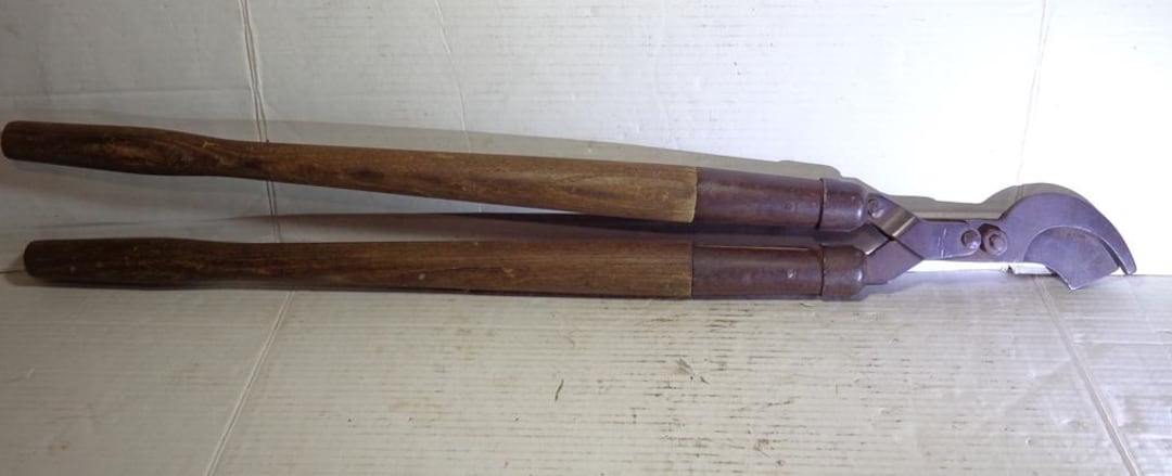 Antique Rare Garden Clyde Cutlery Co., 1850 Tree Limb Pruners Loppers ...