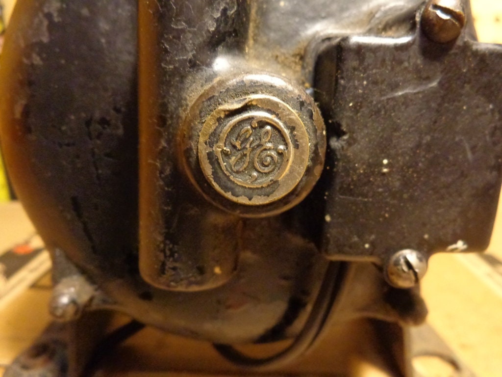 Vintage GE General Electric AC Motor Model 5KSA47C7 Type KSA Hp 1/4 Gen ...